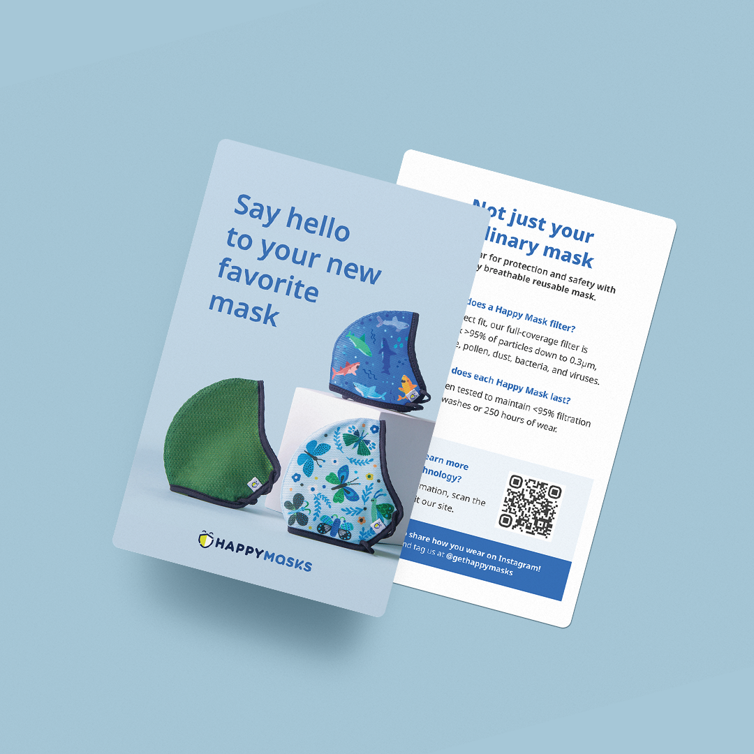 Happy Masks Brand Card – Happy Gear