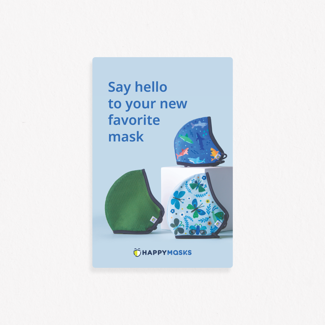 Happy Masks Brand Card – Happy Gear